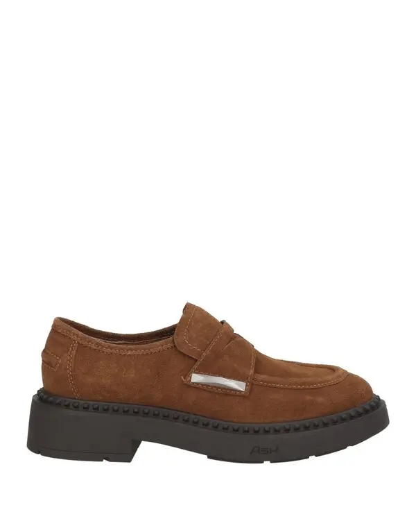 Ash Leather Loafers - Brown