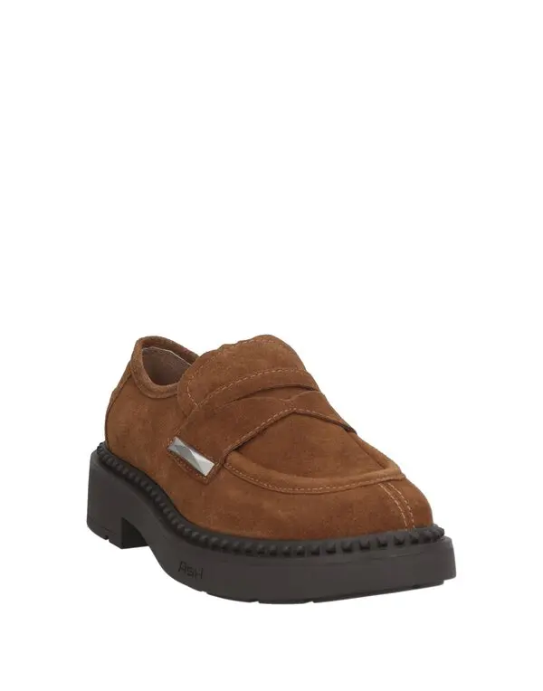 Ash Leather Loafers - Brown
