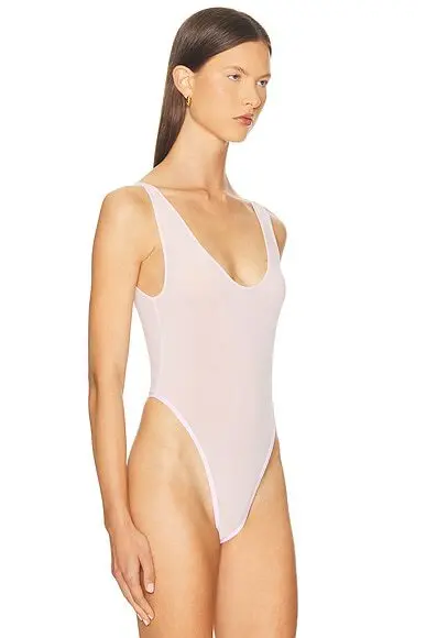 Wardrobe.NYC Sheer Tank Bodysuit