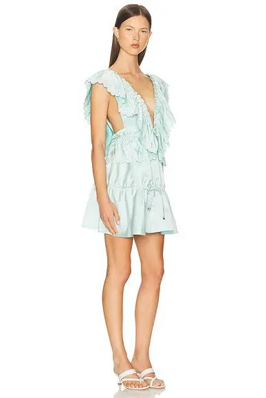 Coperni Twisted Princess Mini Dress