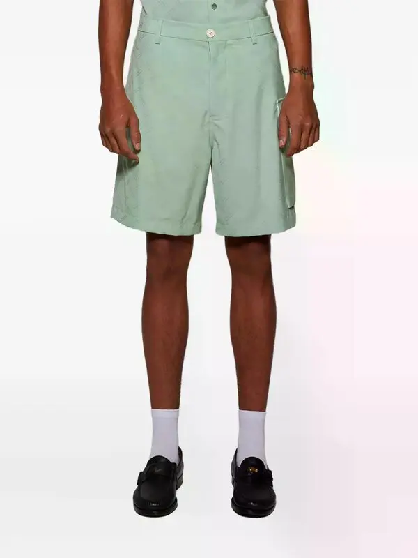 Marni Geometric-print Tailored Shorts