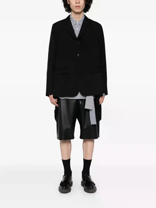 Comme Des Garçons Asymmetrical Hem Blazer