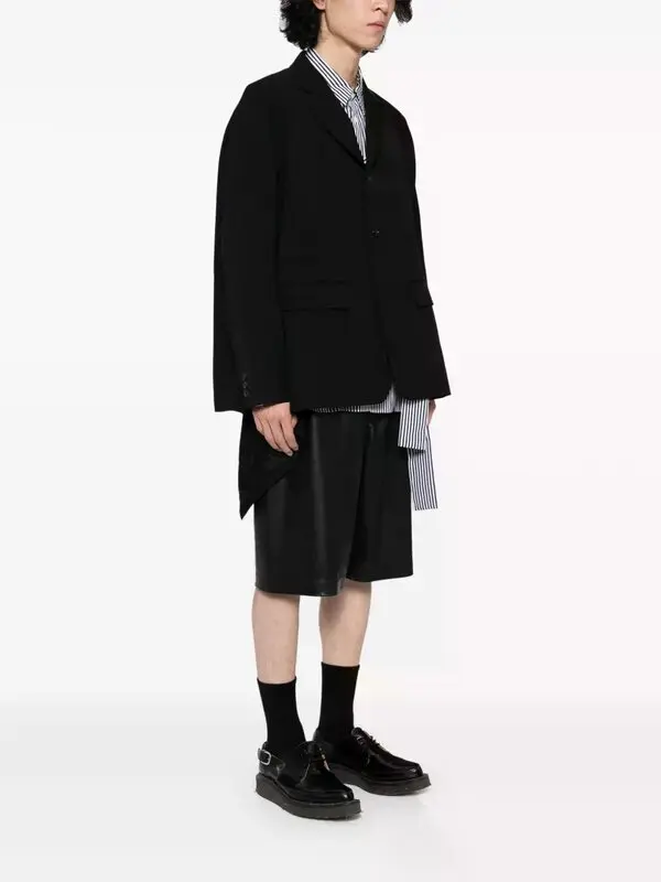 Comme Des Garçons Asymmetrical Hem Blazer