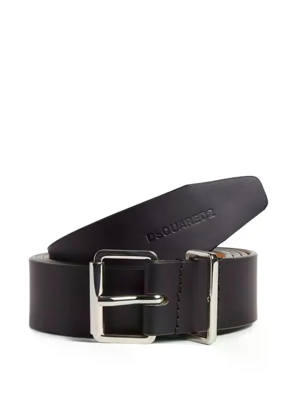 Dsquared2 Leather Belt - Black