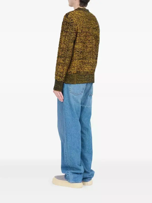 MAISON MARGIELA Textured Crew-neck Sweater