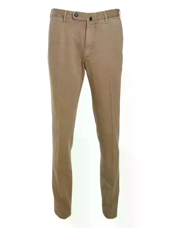 SLOWEAR Logo-patch Trousers - Brown