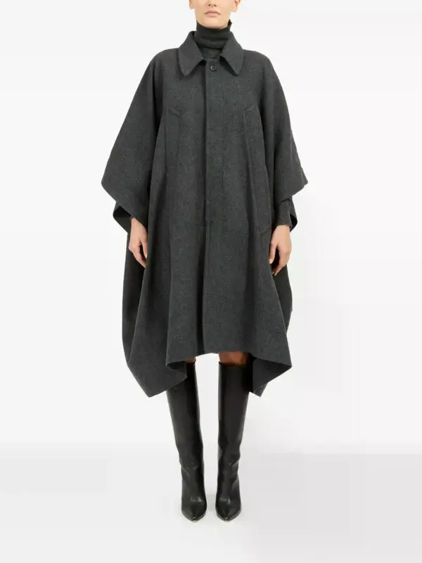 MAISON MARGIELA Asymmetric Cape - Grey