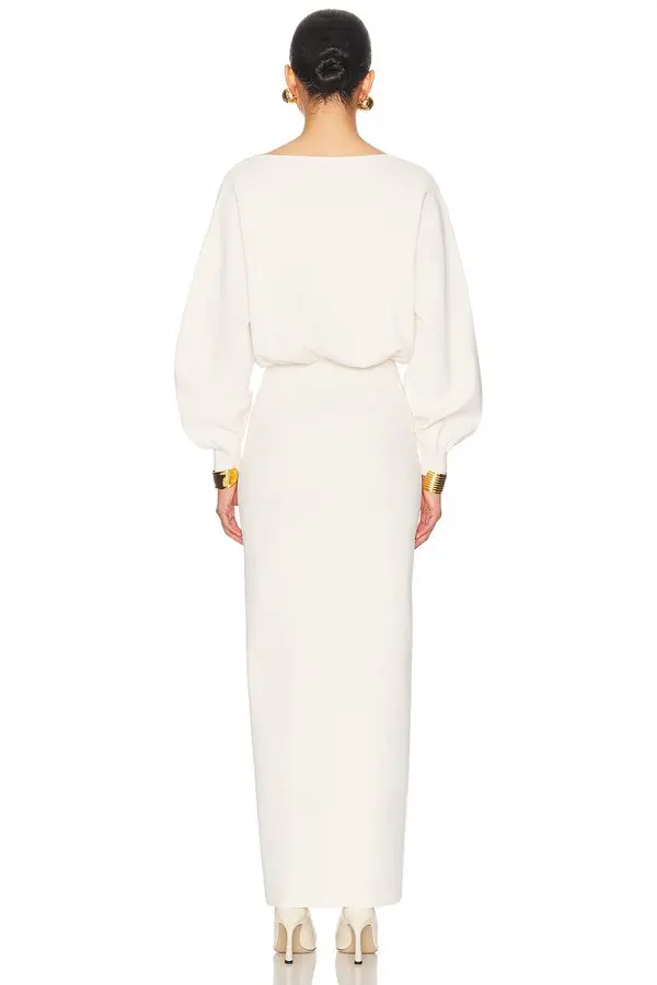 HELSA Hildie Maxi Dress - Cream