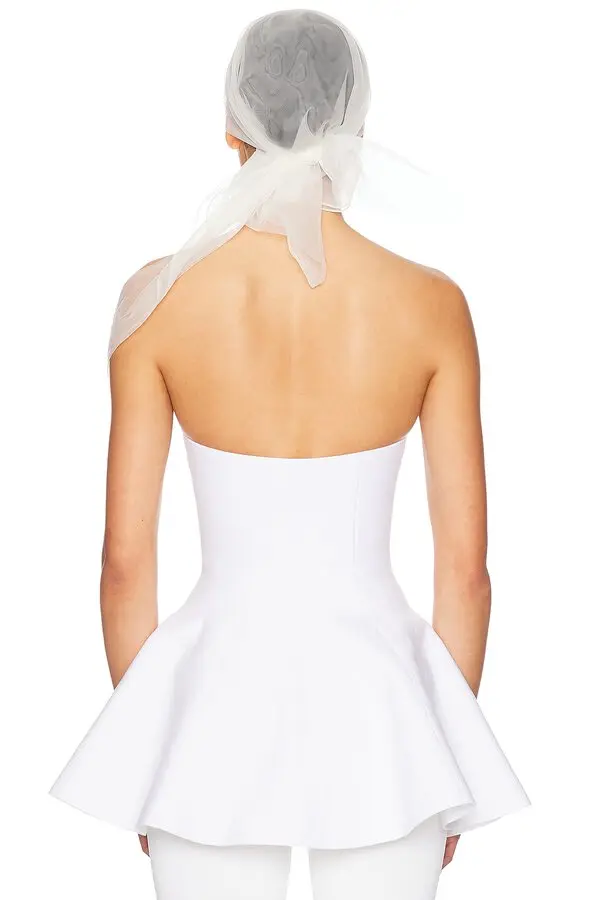 HELSA Maude Knit Top - Ivory