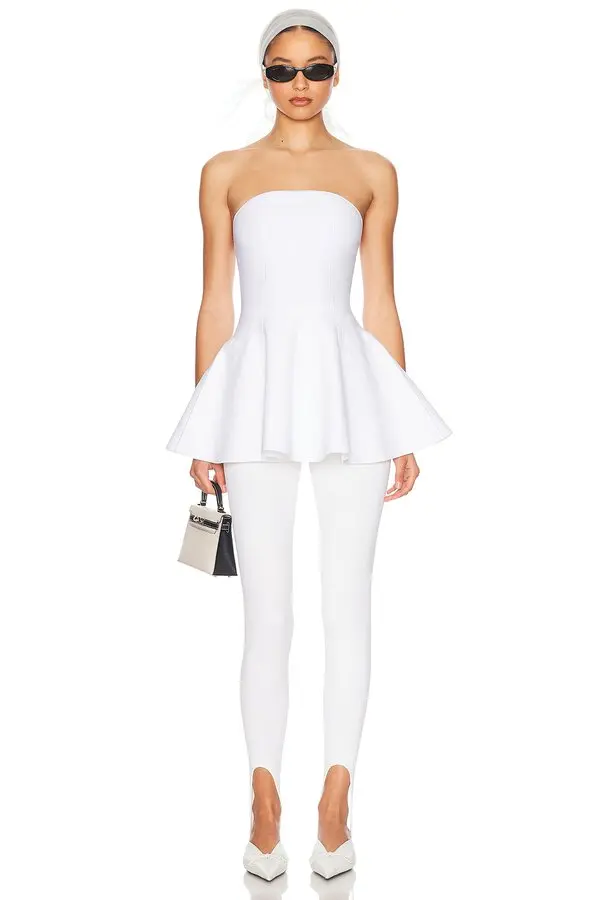 HELSA Maude Knit Top - Ivory