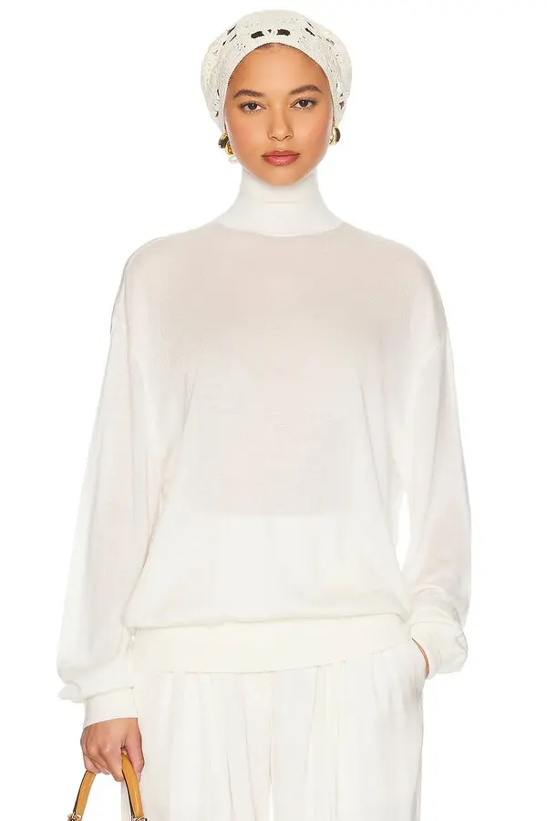 HELSA Madeira Turtleneck - Cream
