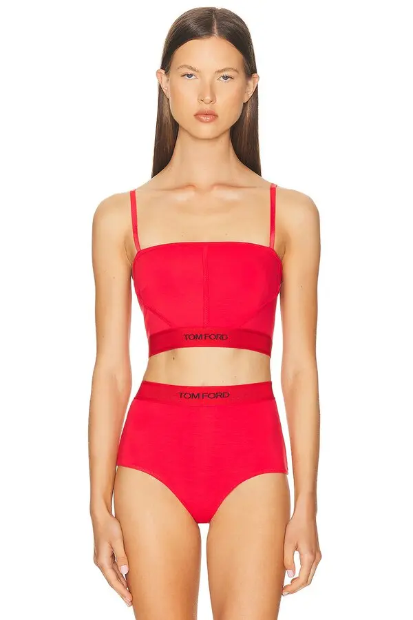 TOM FORD Modal Signature Top - Scarlet