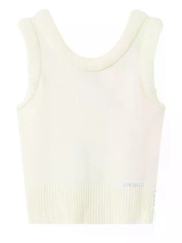 Axel Arigato Marla Ribbed Vest - Neutrals