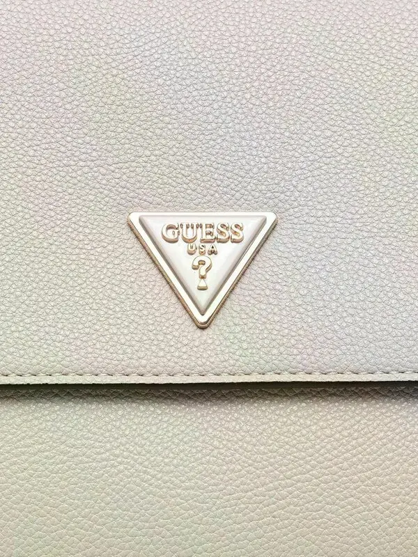 Guess Logo-plaque Cross Body Bag - Grey