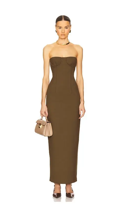 HELSA The Linear Suiting Dress