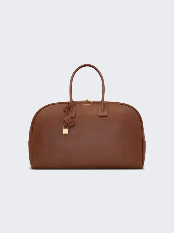 Saint Laurent Sac Du Jour Duffle 48h Bag - Toasted Brown