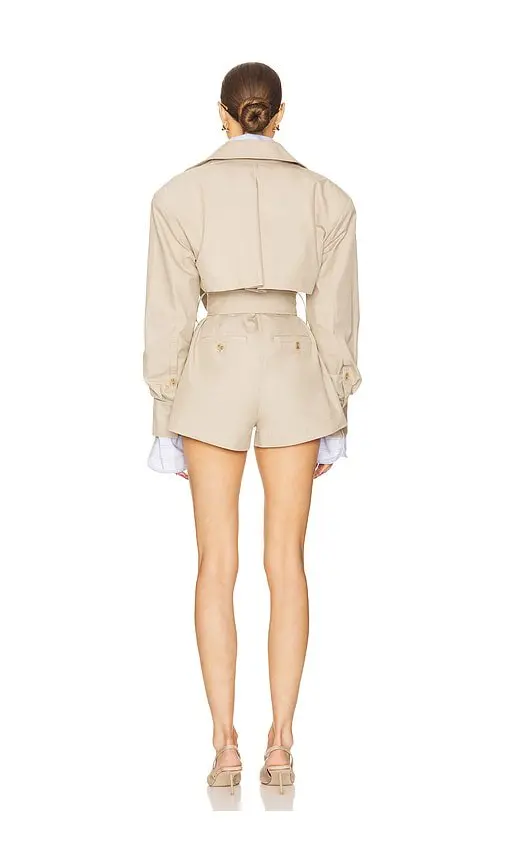 HELSA Short Trench Jumpsuit