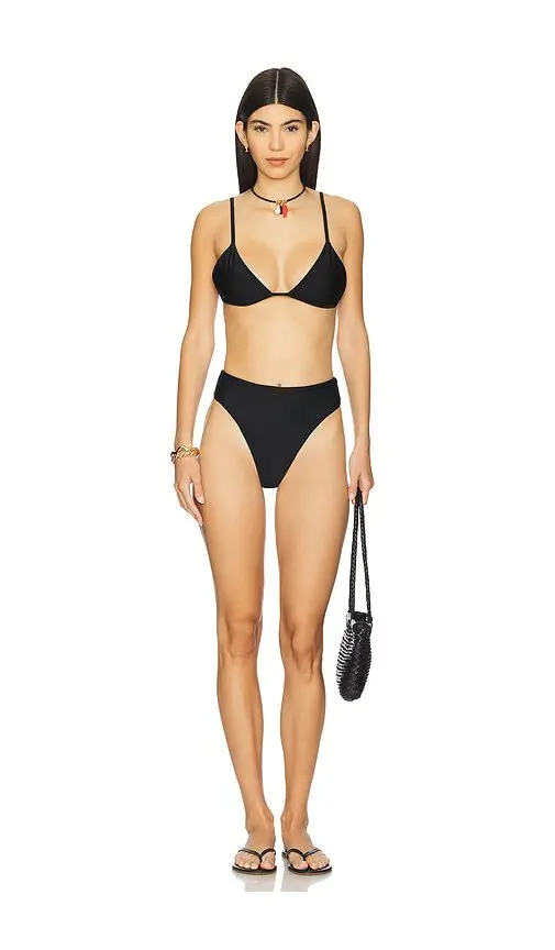 Tularosa Mar High Waist Bottom - Black