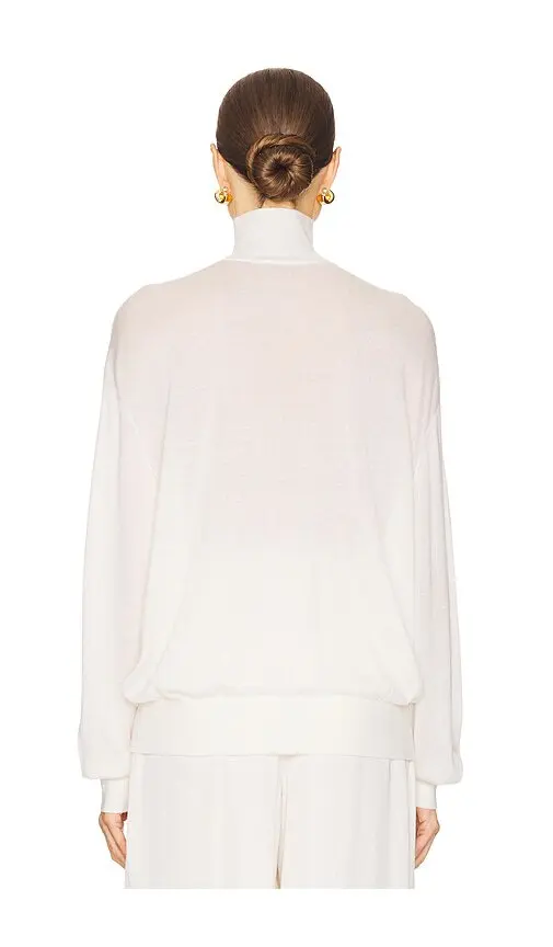 HELSA Madeira Turtleneck Sweater - Cream