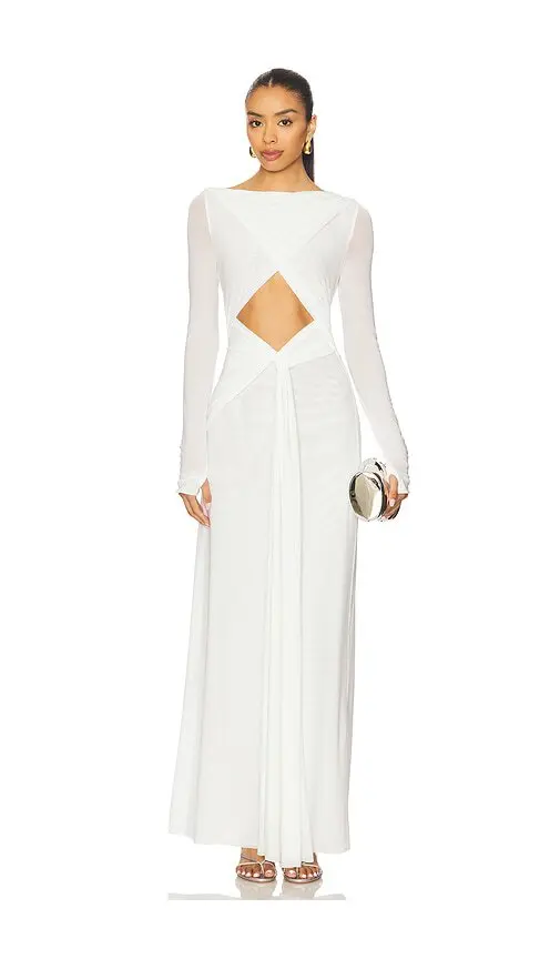 Misha Collection The Transit Mesh Dress