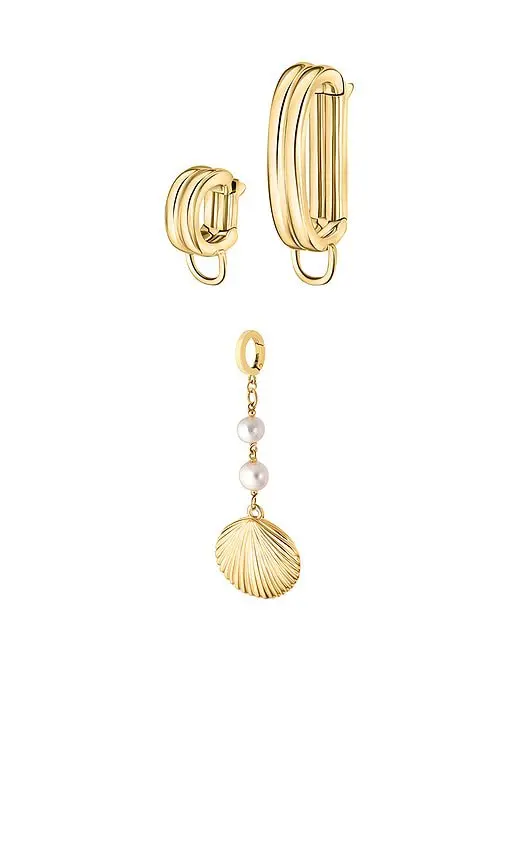 DORNE Shell Charm Starter Set - Gold