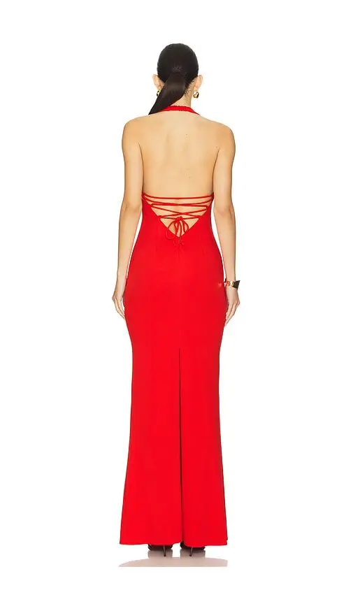 Katie May Piper Gown - Cherry