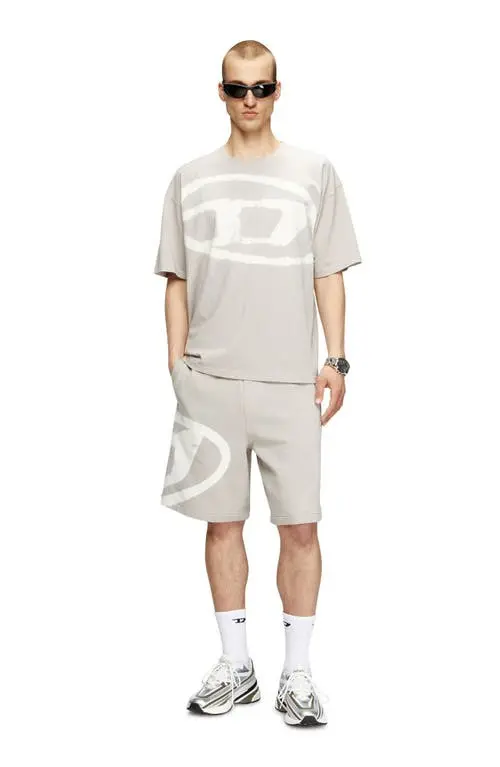 DIESEL® T-boxt-bleach Cotton T-shirt