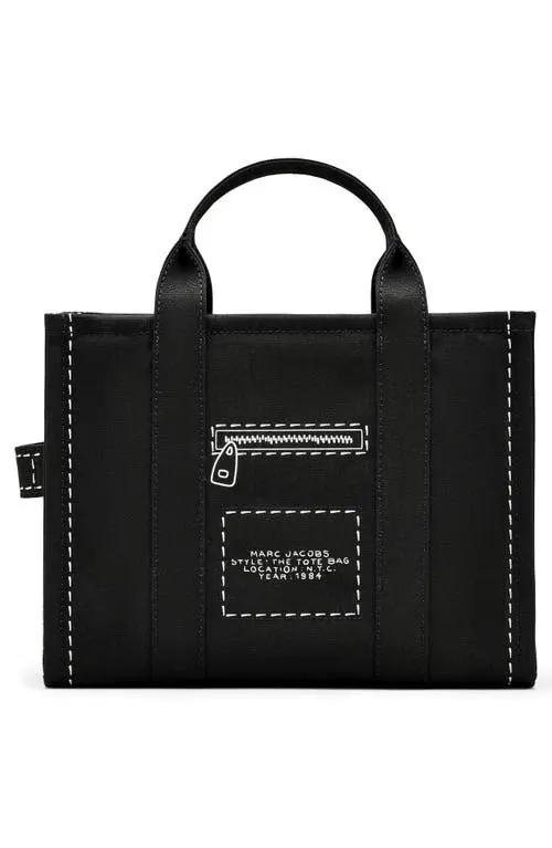 Marc Jacobs The Trompe L'oeil Cargo Canvas Medium Tote Bag