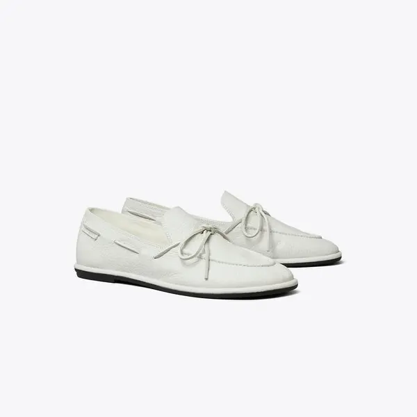 Tory Burch The Boaty - White/white