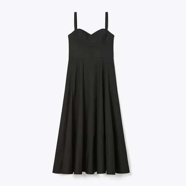 Tory Burch Poplin Sundress - Black
