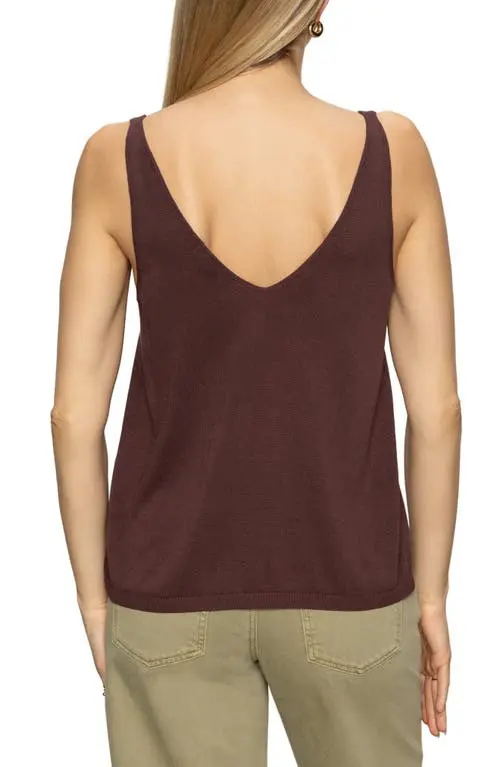 Sanctuary V-neck Knit Tank