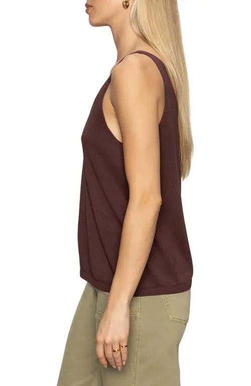 Sanctuary V-neck Knit Tank
