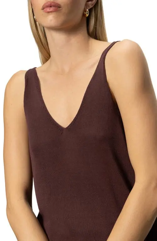 Sanctuary V-neck Knit Tank