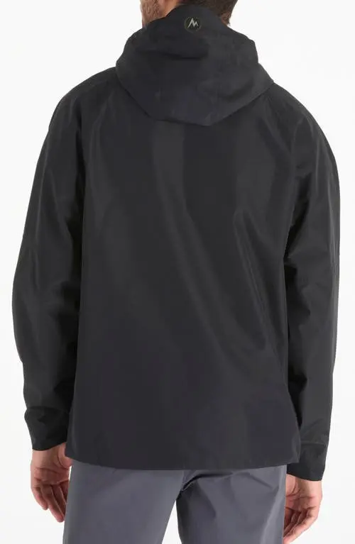 MARMOT Cascade Waterproof Hooded Jacket - Black