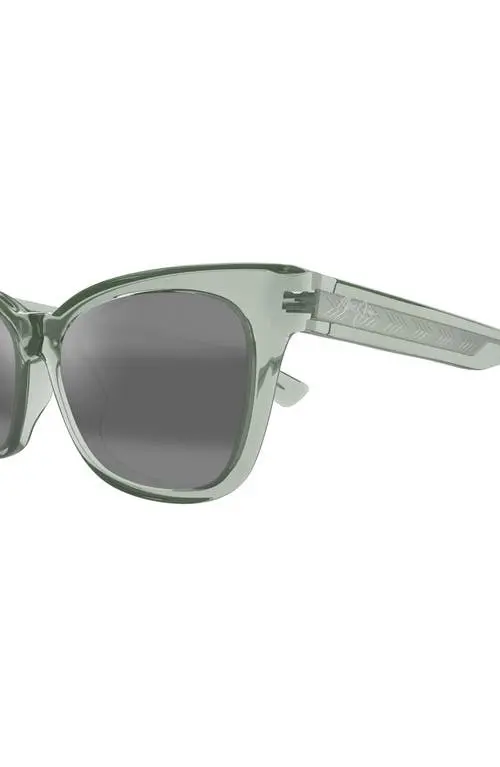 Maui Jim Hiwahiwa 54mm Polarized Wrap Sunglasses - Green