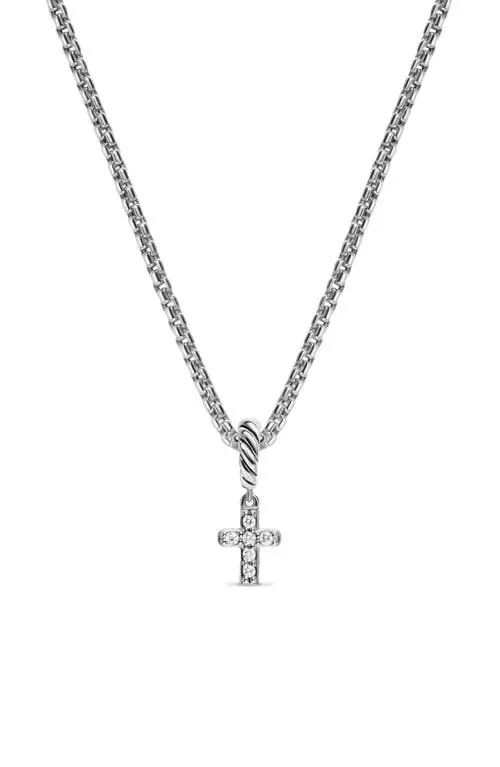 David Yurman Micro Pavé Cross Enhancer