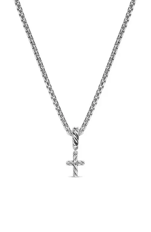 David Yurman Micro Pavé Cross Enhancer