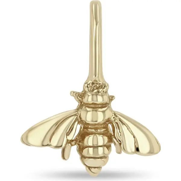 Zoe Chicco Bee Charm - Yellow Gold