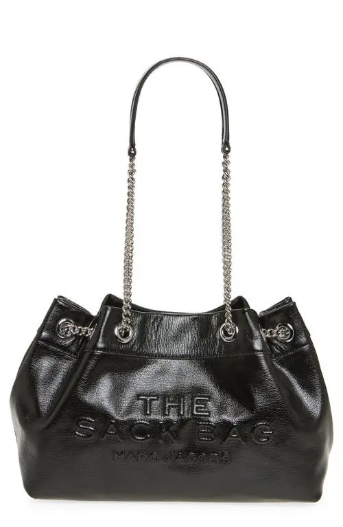 Marc Jacobs The Chain Sack Bag - Black