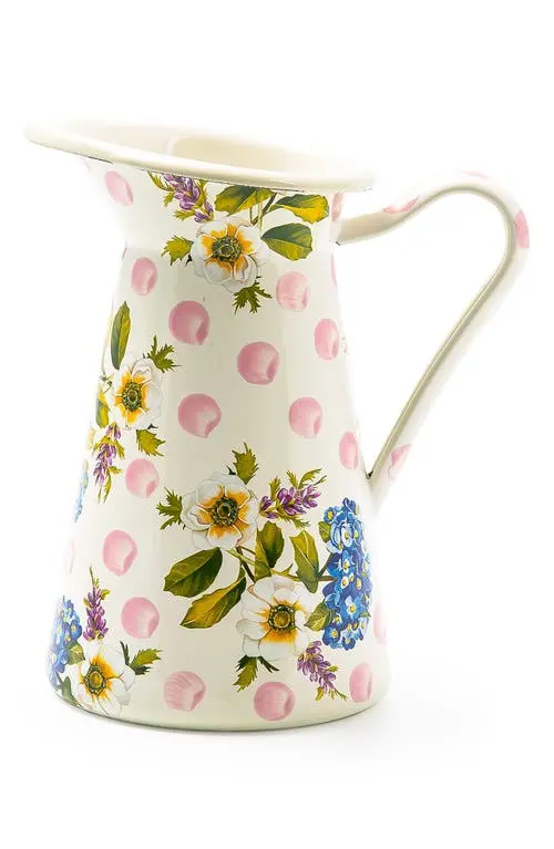 MACKENZIE-CHILDS Wildflowers Medium Practical Pitcher