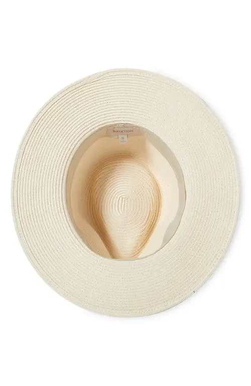 Brixton Carolina Packable Panama Hat - Bone/ Bone