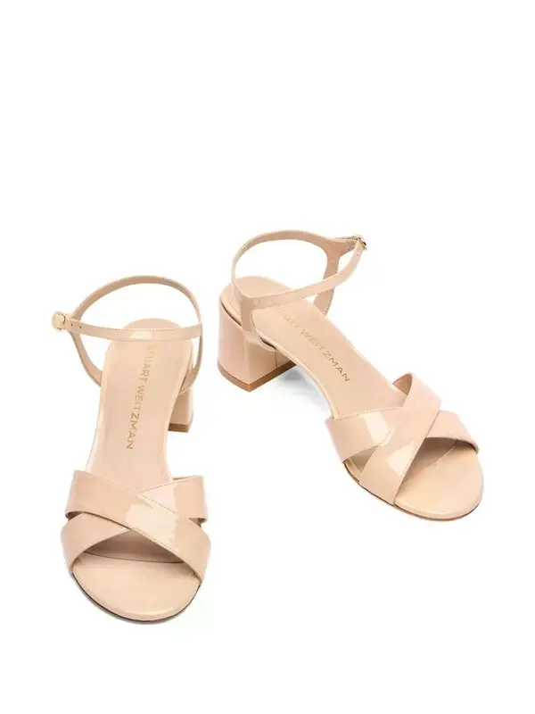 STUART WEITZMAN 50mm Dayna Sandals - Neutrals