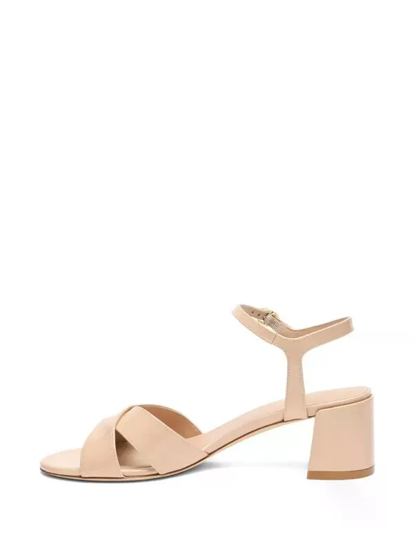 STUART WEITZMAN 50mm Dayna Sandals - Neutrals