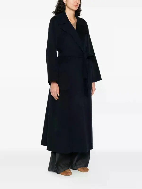 Max Mara Virgin-wool Coat - Blue