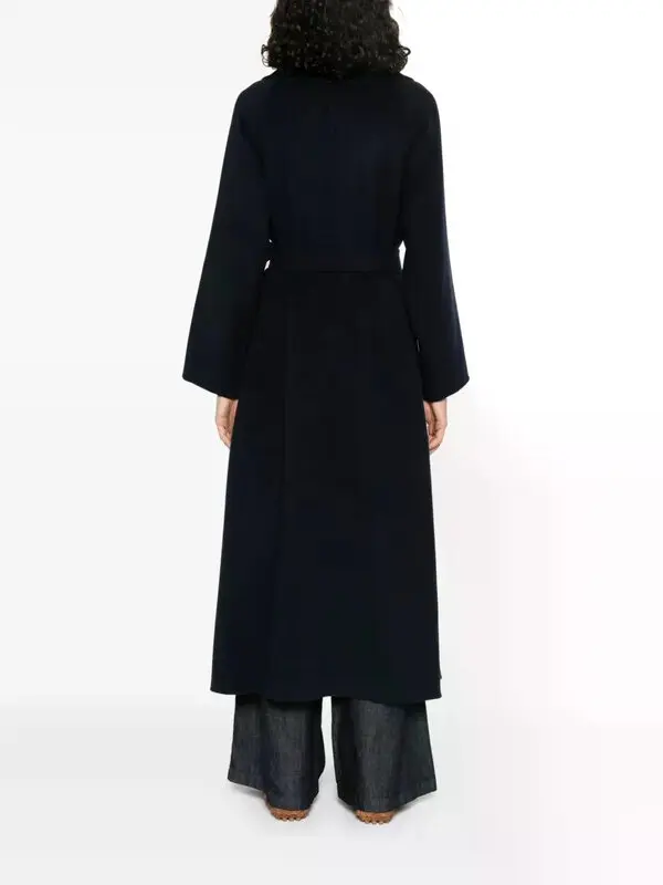 Max Mara Virgin-wool Coat - Blue