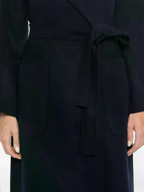 Max Mara Virgin-wool Coat - Blue