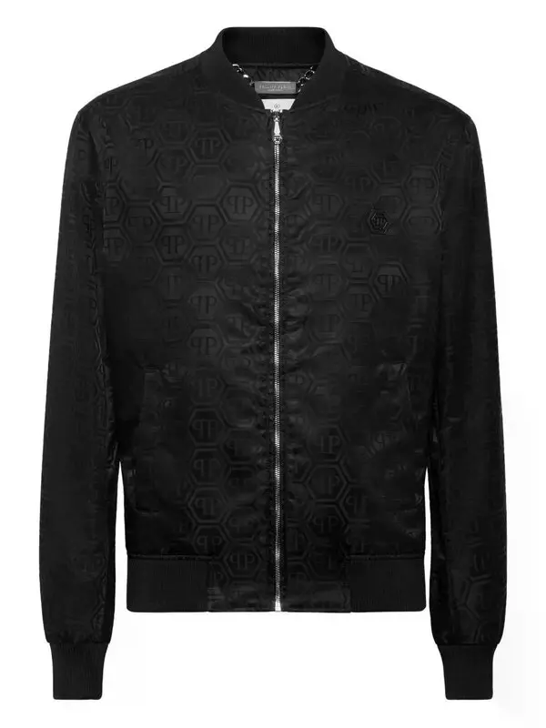 Philipp Plein Monogram-pattern Jacket