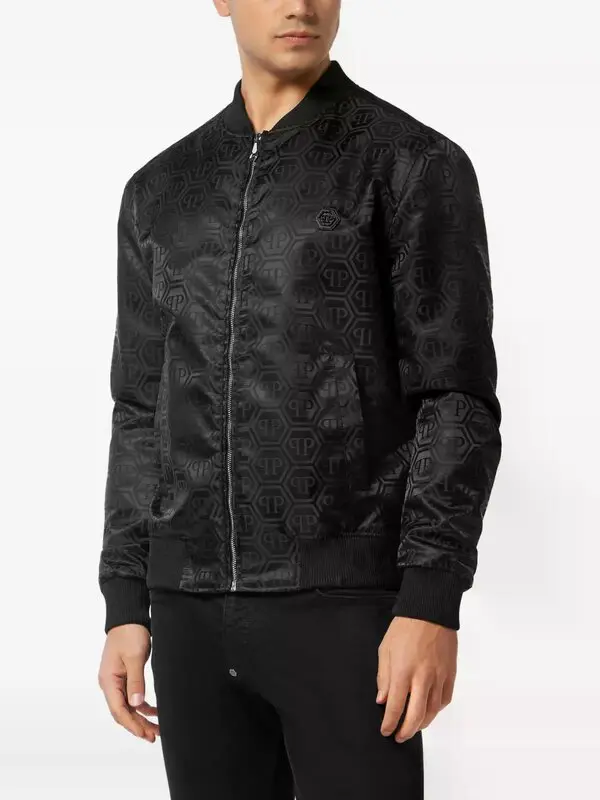 Philipp Plein Monogram-pattern Jacket