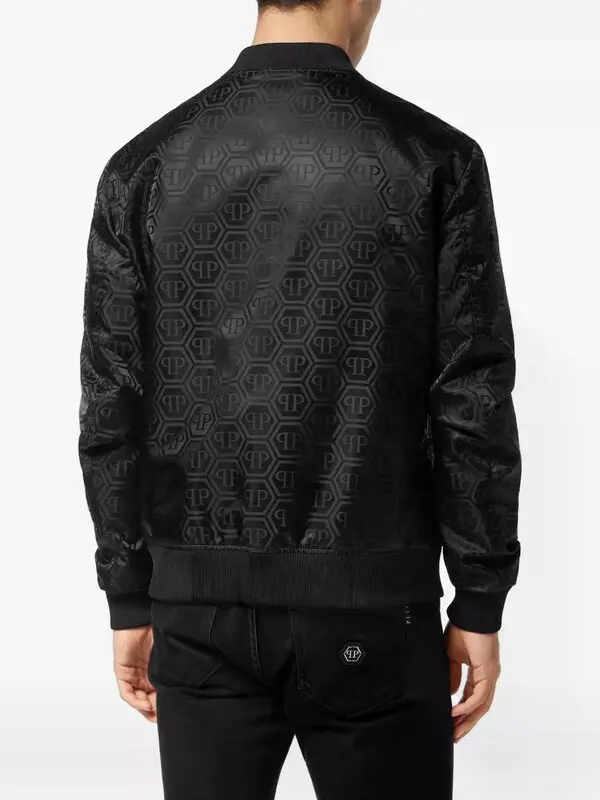 Philipp Plein Monogram-pattern Jacket