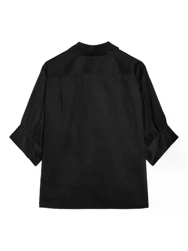 JIL SANDER Cotton Shirt - Black